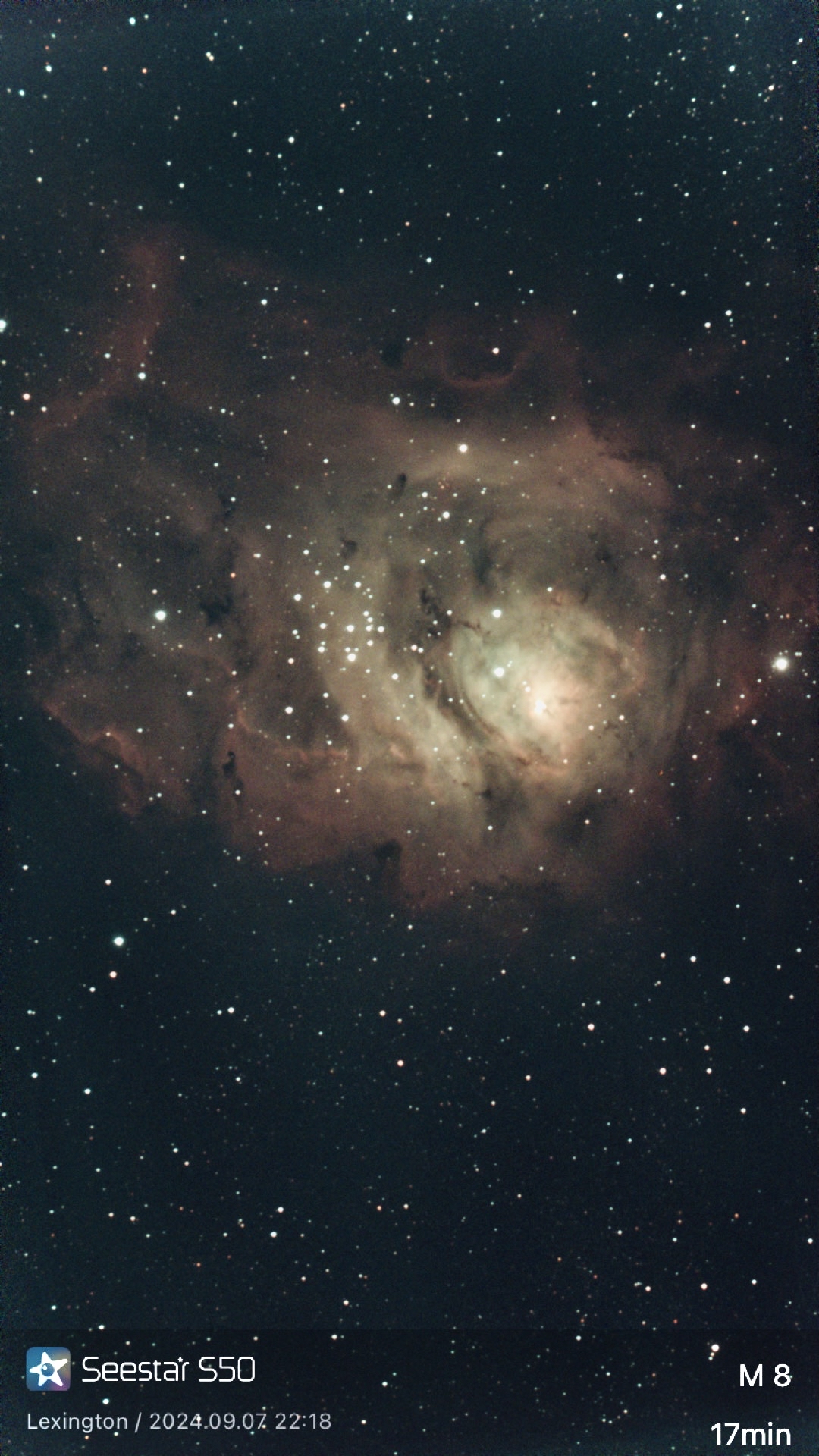 M8 Lagoon Nebula