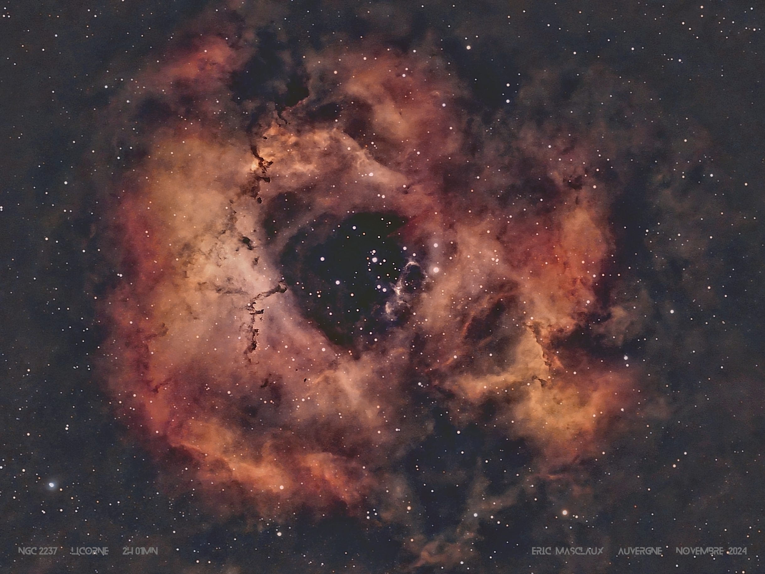 NGC 2237 Rosette Nebula
