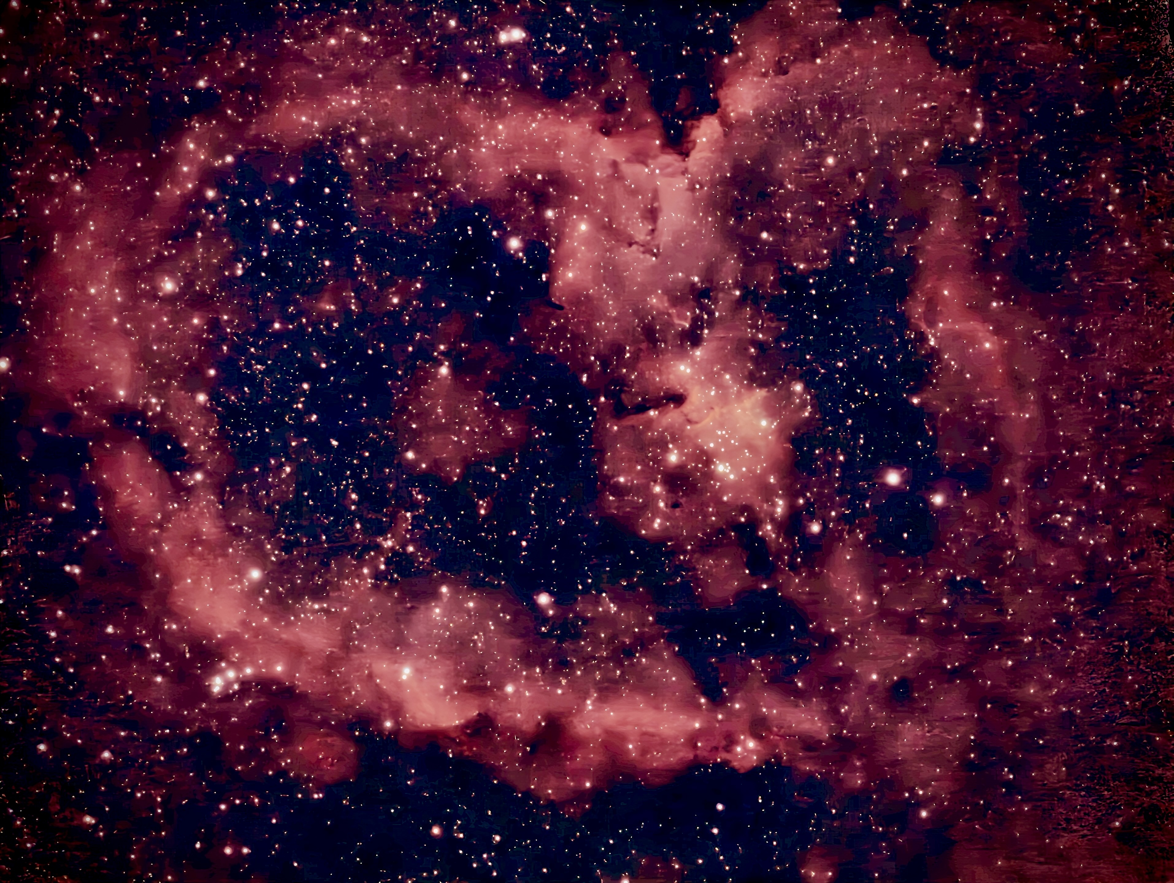 The ”Valentine Day Nebula”😉 (also known as the Heart Nebula or the ...