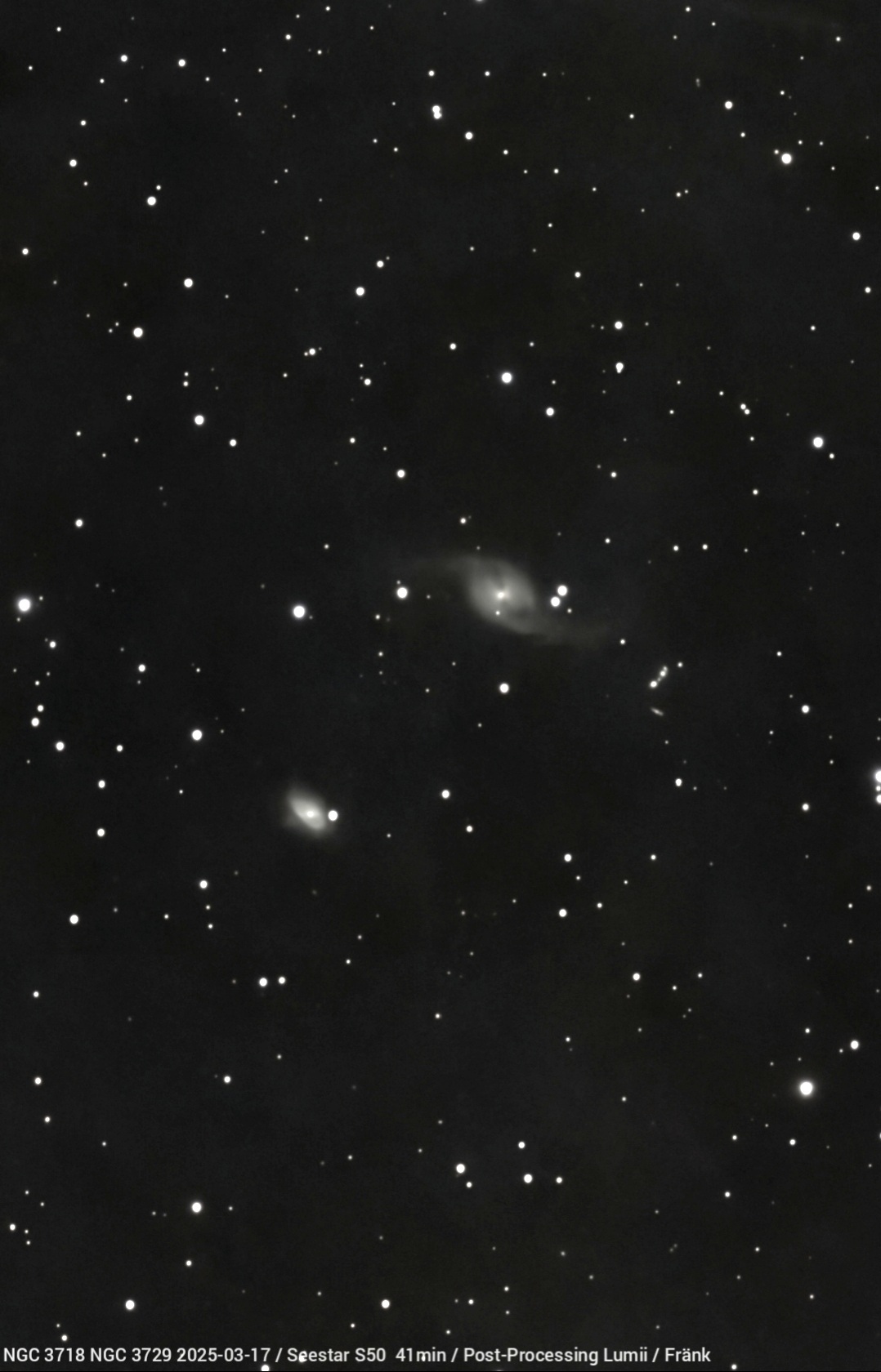NGC 3718 NGC 3729
