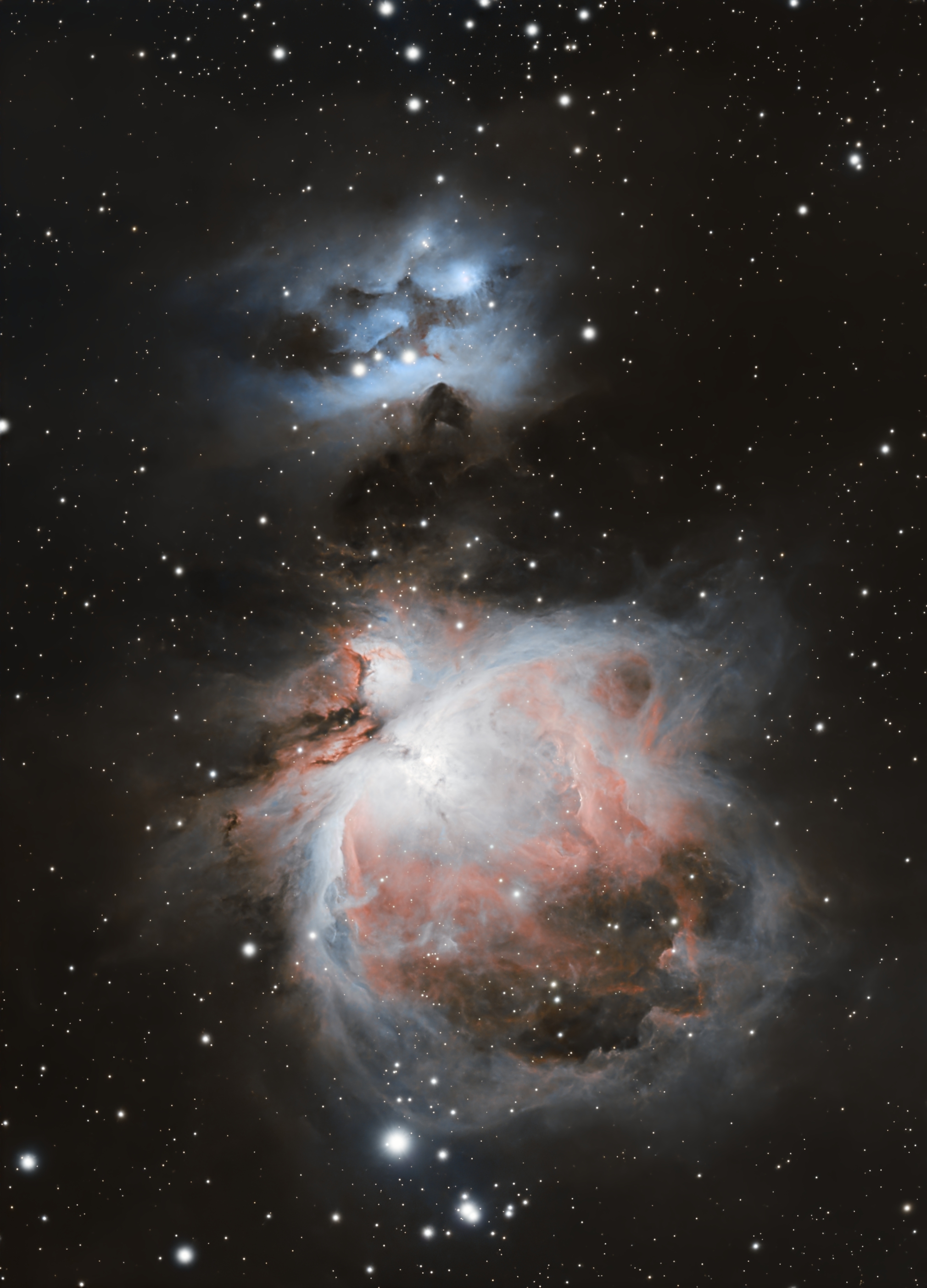 The Orion Nebula (also known as Messier 42, M42, or NGC 1976) ** redone my previous data from ...