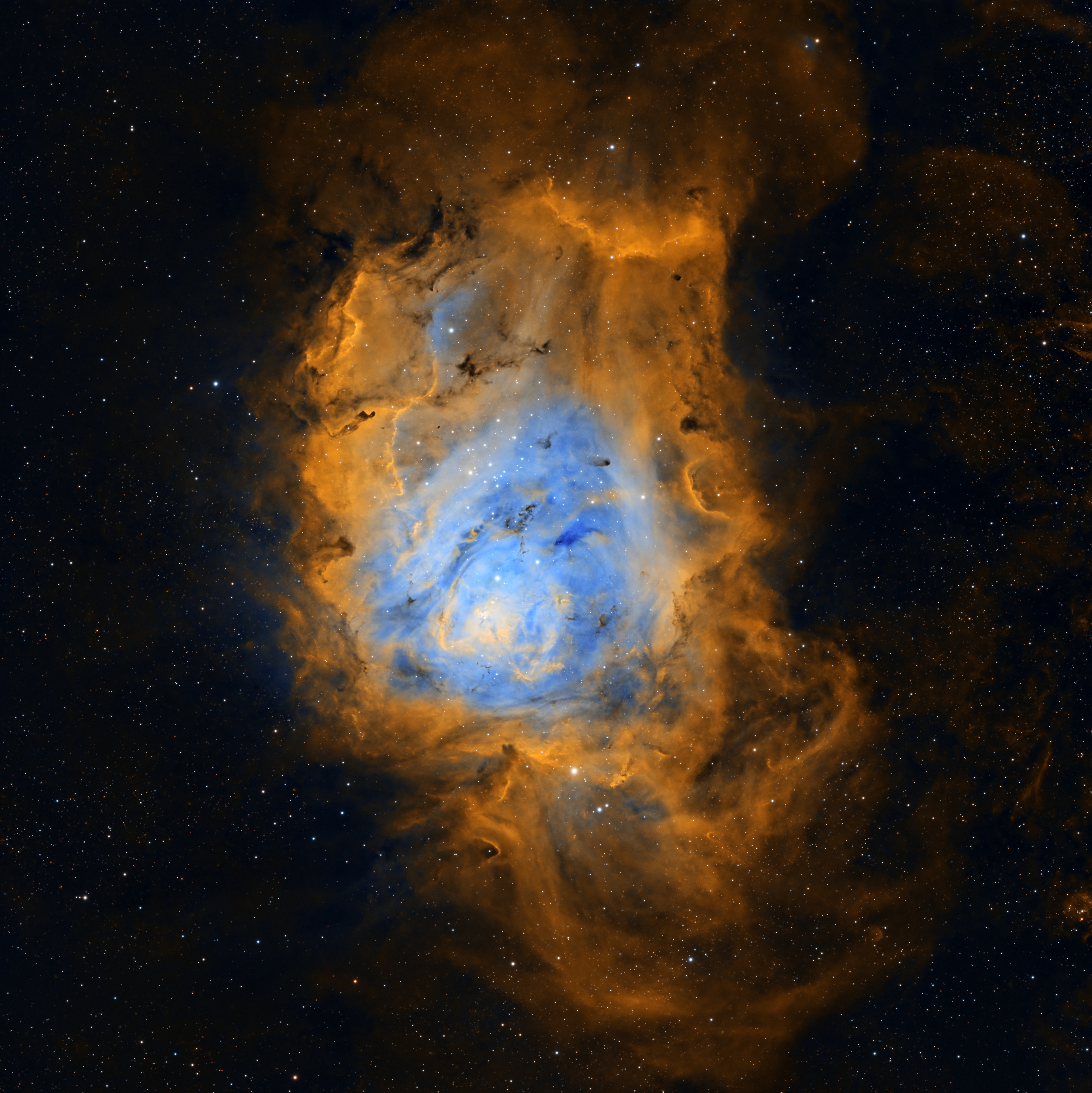 NGC 6523 - Lagoon Nebula