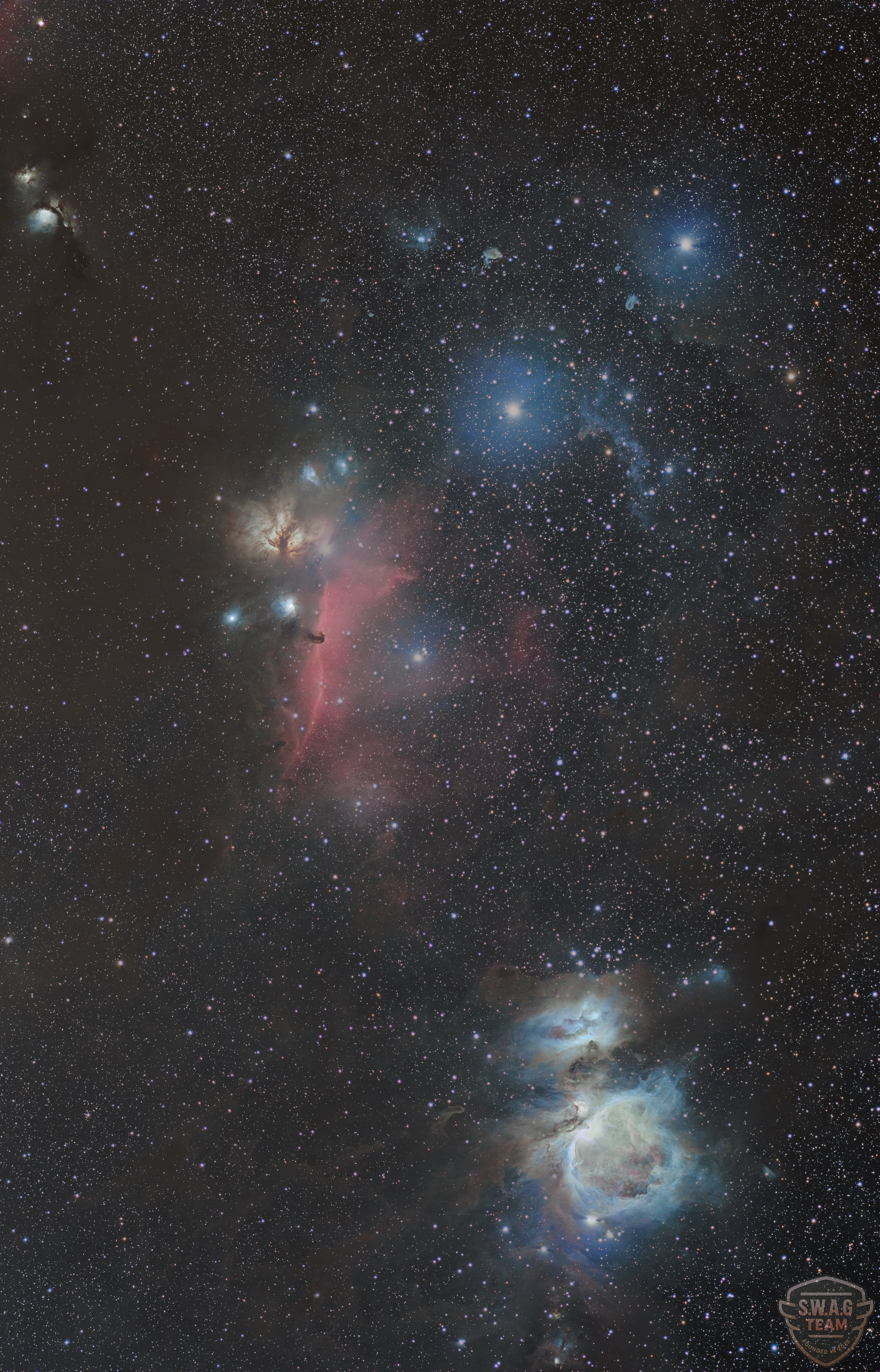 Orion’s Belt: M42 / IC434 / M78