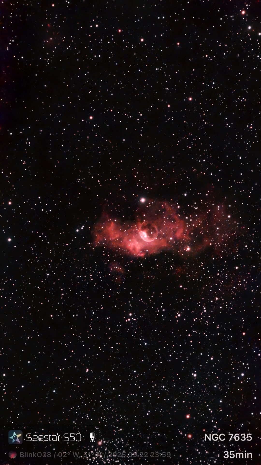 NGC 7635 - Bubble Nebula (C11)
