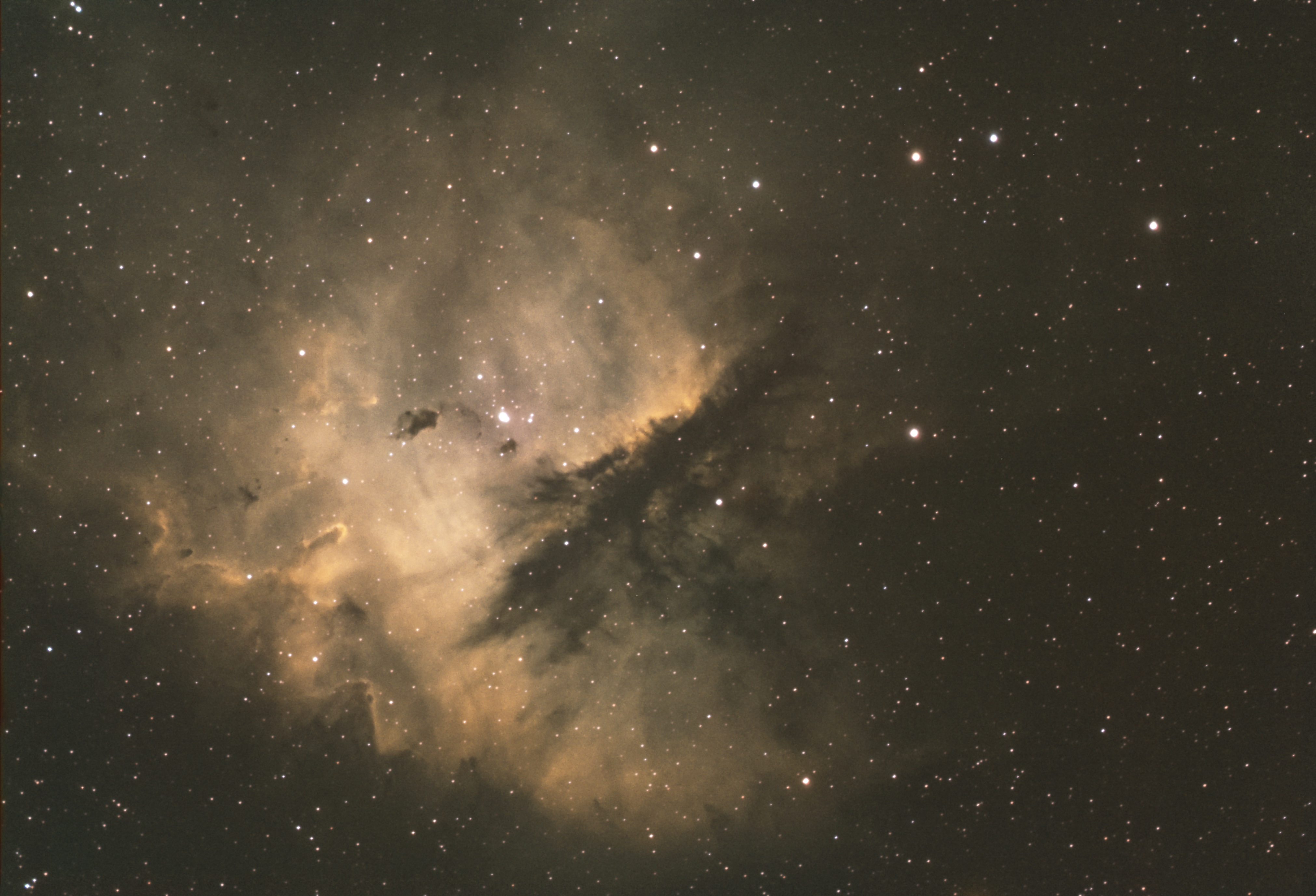 Pacman Nebula RGB