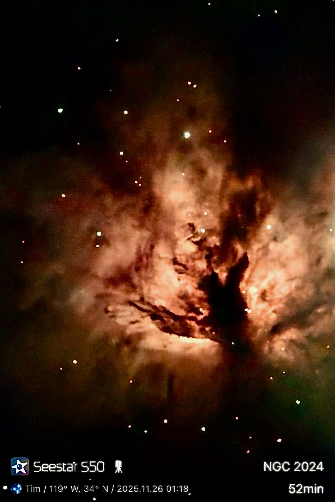 The Flame Nebula (NGC 2024)